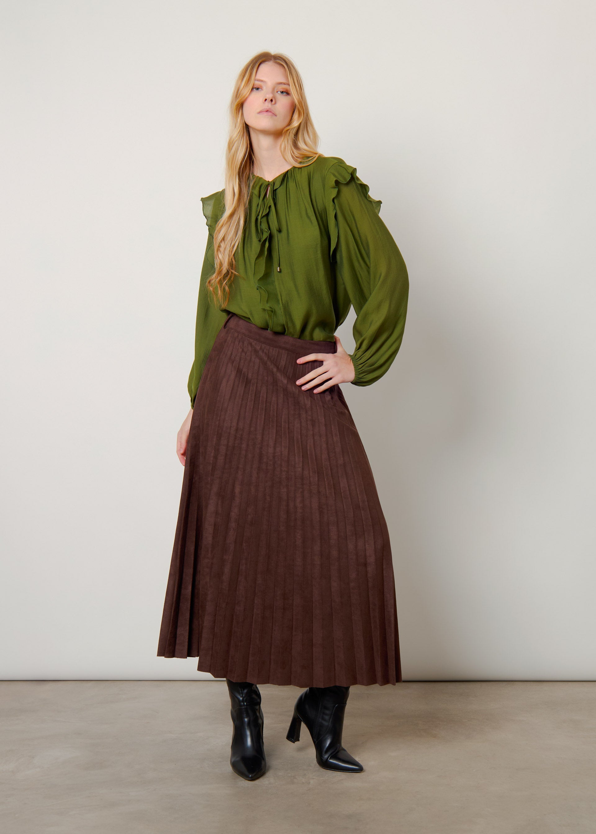 Blusa con rouches – Conbipel